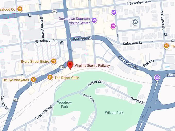 16. virginia scenic railway map