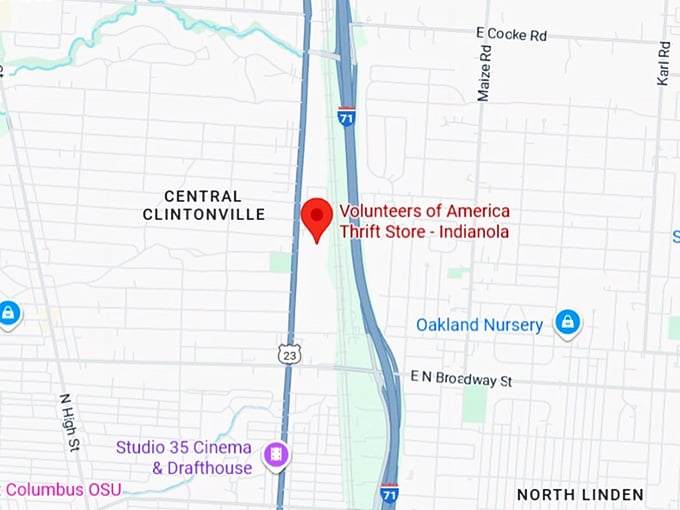 16. volunteers of america thrift store indianola map