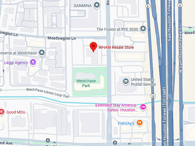 16. wham resale store map