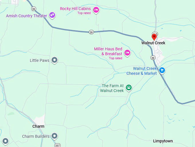 16. walnut creek map