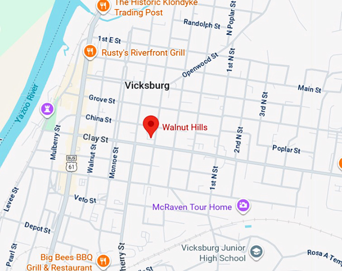 16. walnut hills map
