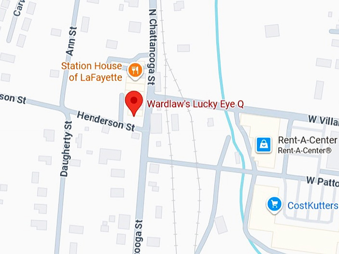 16. wardlaw's lucky eye q map