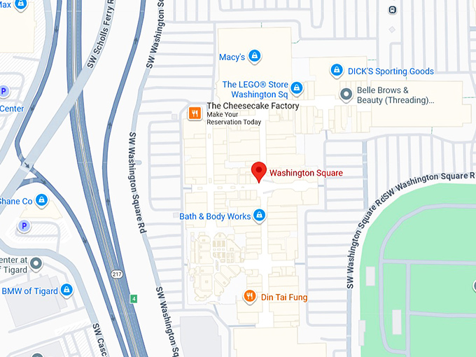 16. washington square map