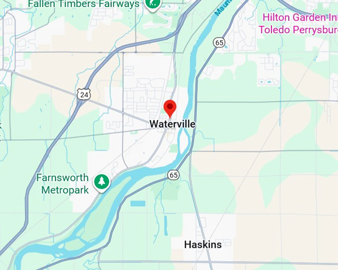 16. waterville map