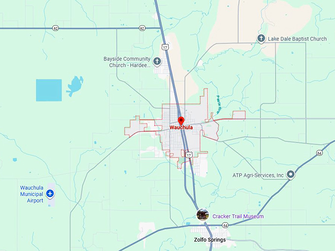 16. wauchula fl map