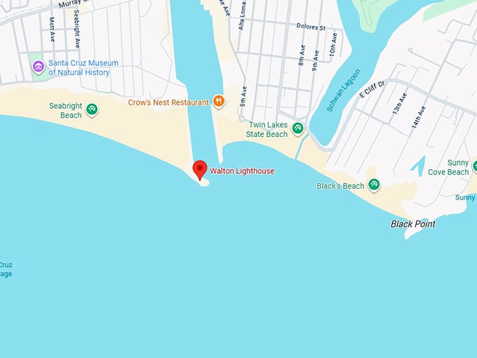 16. wawlton lighthouse map