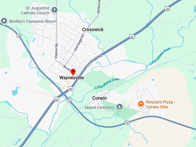 16. waynesville map