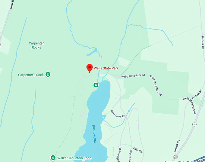 16. wells state park map