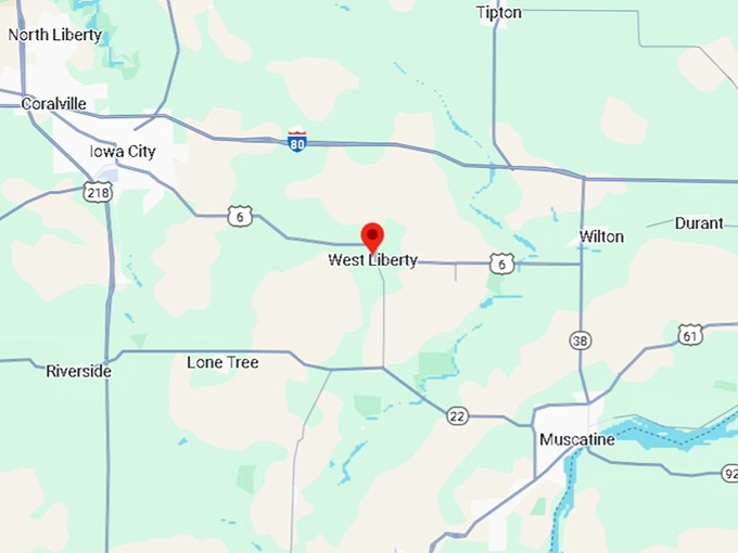 16. west liberty map