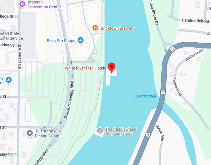 16. white river fish house map