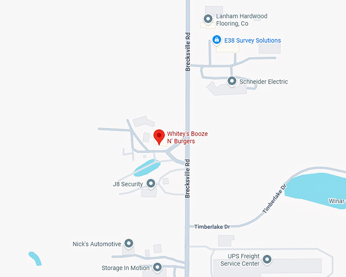 16. whitey's booze n' burgers map