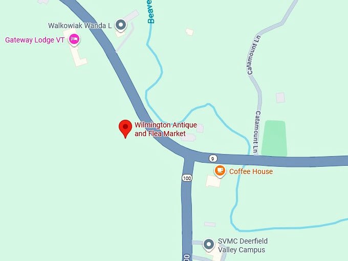 16. wilmington antique and flea market map