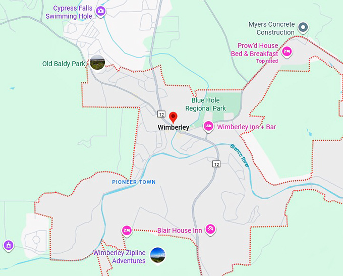 16. wimberley map