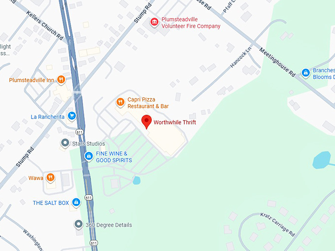 16. worthwhile thrift map