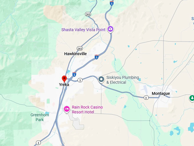 16. yreka map