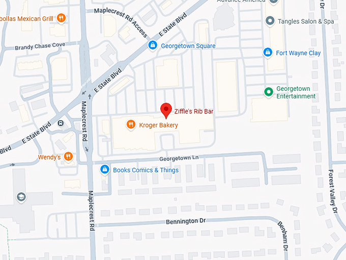 16. ziffle&rsquo;s rib bar map