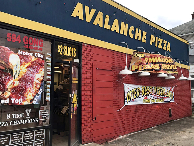 Sometimes the best treasures hide behind the most colorful facades in college towns.