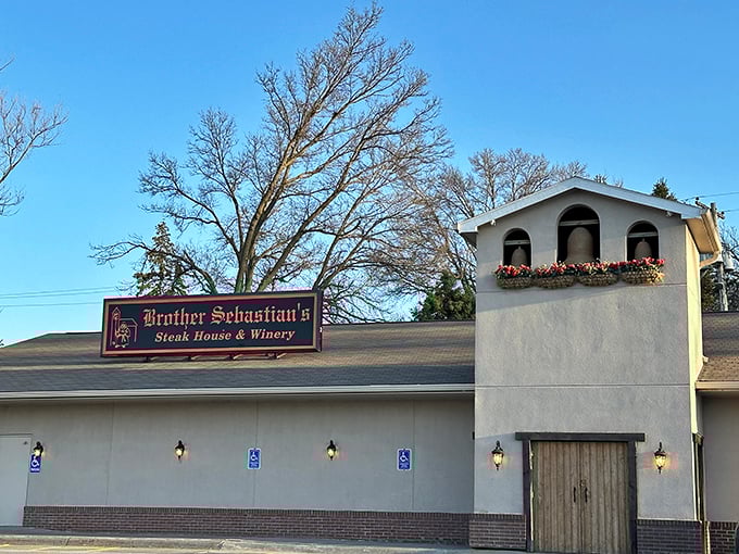 Brother Sebastian's monastery-inspired exterior isn't just for show. This Omaha gem houses steaks that would make any monk break their vow of silence!