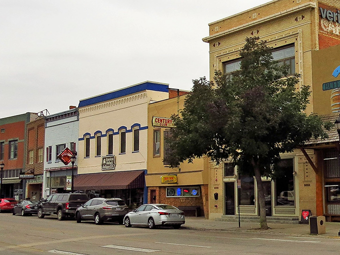 Historic downtown Buffalo, where colorful storefronts and brick buildings transport you to Wyoming's golden era.