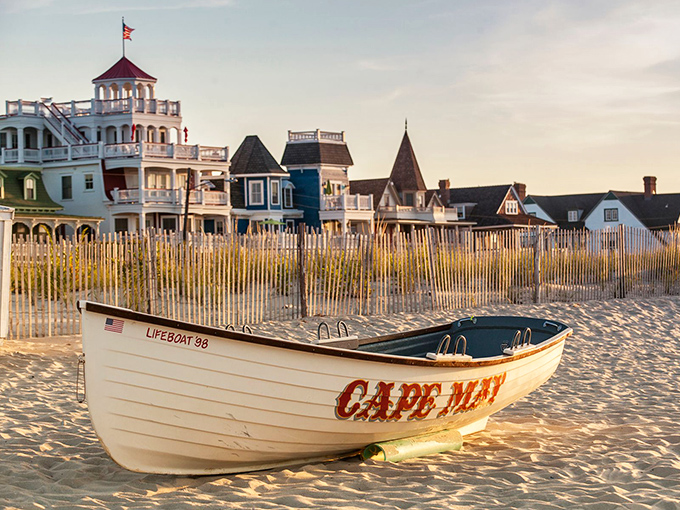 Cape May's Victorian charm meets the Jersey Shore, where colorful houses and sandy beaches create postcard-perfect memories for families.