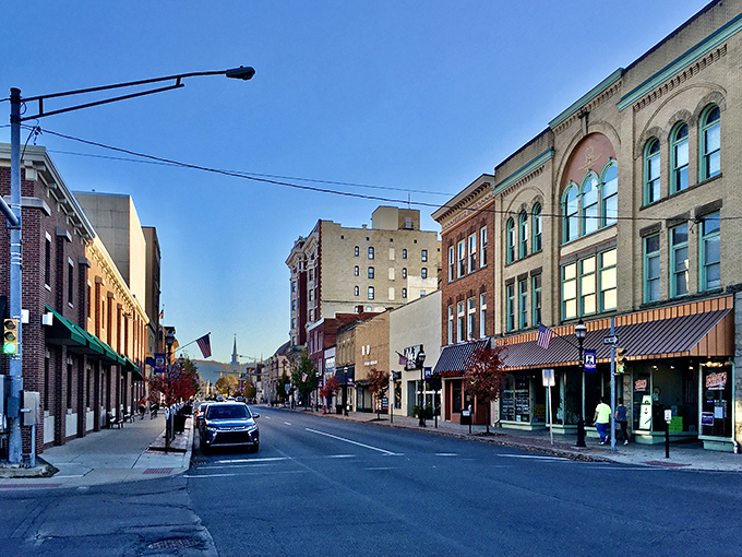 Downtown Clearfield glows, where historic brick buildings stand like sentinels of simpler times and smaller price tags.