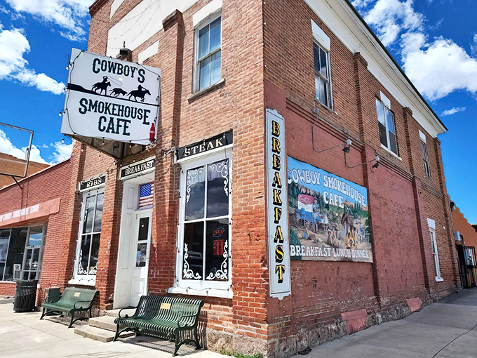 That brick facade holds more flavor secrets than your grandmother's recipe box ever did.