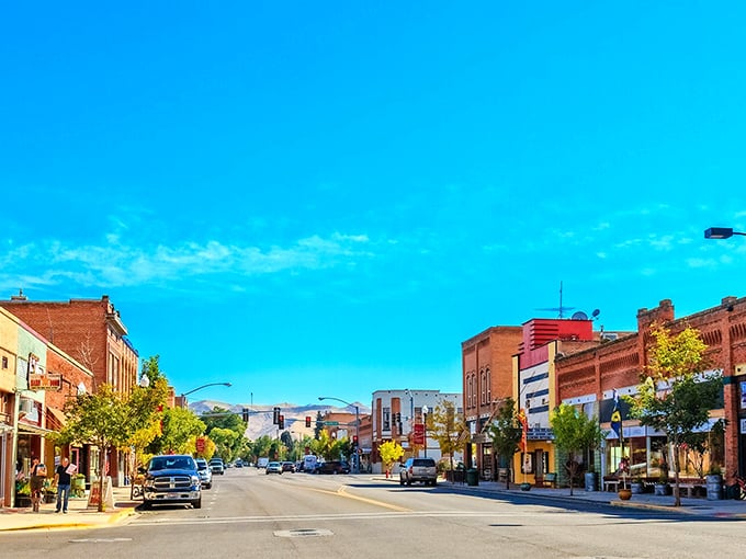 Downtown Emmett welcomes you with its classic Main Street charm. Those brick buildings have stories to tell!