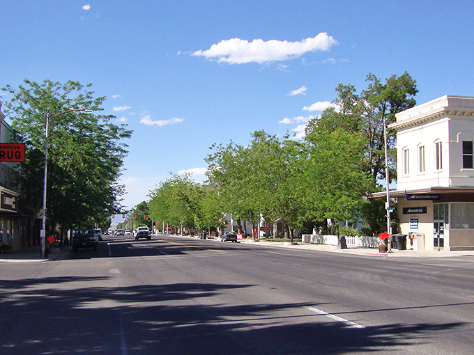 Tree-lined streets stretch peacefully through downtown Ephraim, where time moves slower and stress takes a permanent vacation.