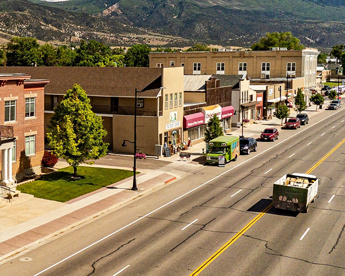 Main Street magic unfolds where every storefront tells a story of small-town dreams.