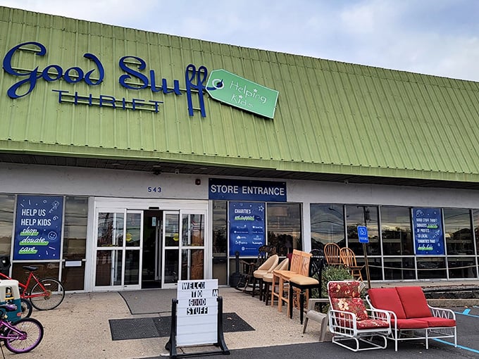 That green building holds more treasures than your grandmother's attic - and better organized too!