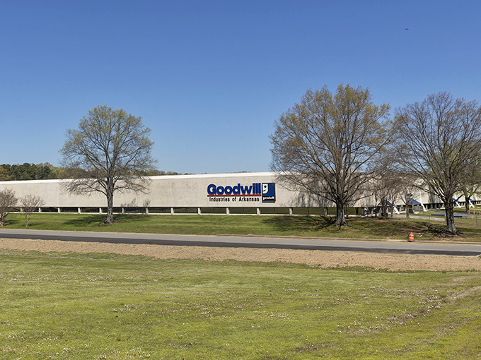The Goodwill mothership has landed in Little Rock! This massive building houses treasures waiting to be discovered.