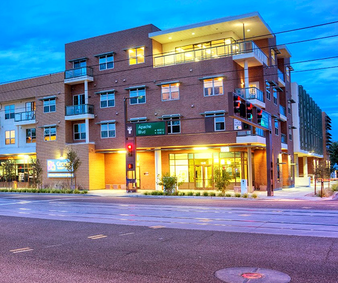 Gracie's Thrift Store beckons with promises of hidden treasures waiting behind those welcoming doors. 