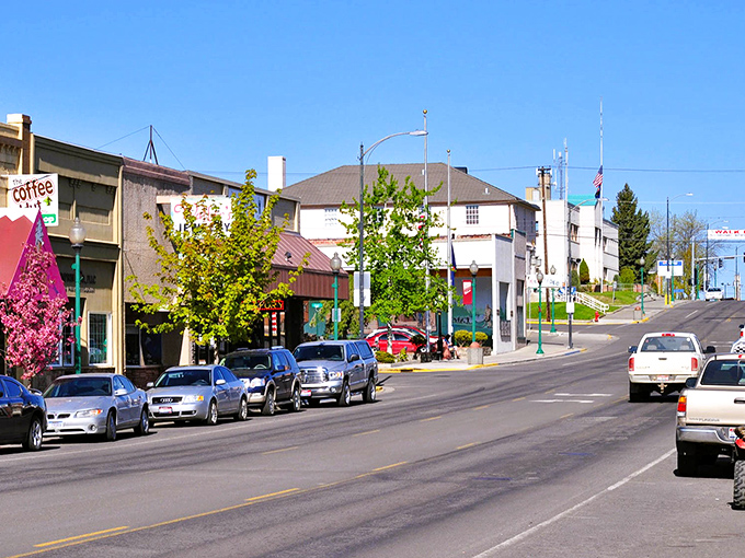 Main Street charm meets practical living - where your morning coffee costs less than city parking.
