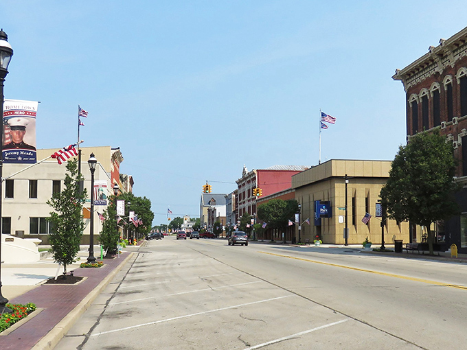 Main Street magic happens here – where every storefront tells a story of small-town dreams.
