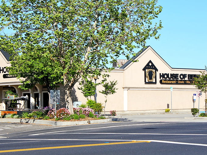 House of Beef's unassuming exterior hides a carnivore's paradise inside. Like finding a meat oasis in the California suburbs!