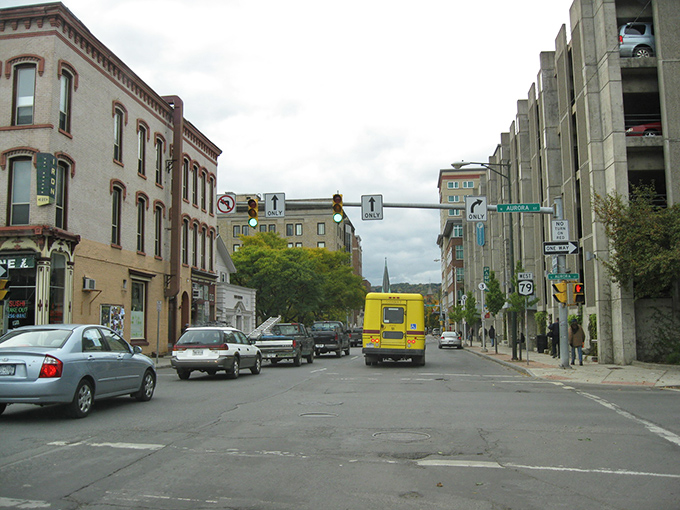 Downtown Ithaca bustles with that perfect college town energy where wisdom meets youthful spirit.