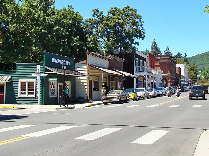 Jacksonville's historic main street looks like a film set where you half-expect a stagecoach to roll through at any moment.
