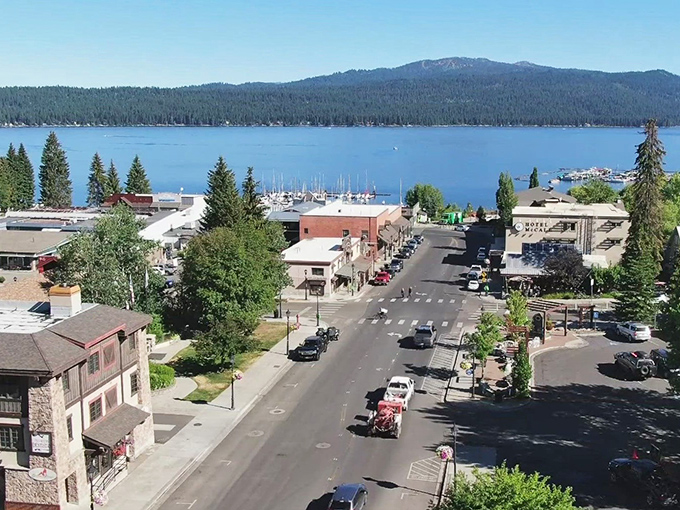 McCall's main street leads straight to paradise &ndash; where mountain-rimmed Payette Lake awaits with that perfect postcard blue.