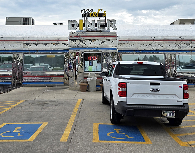 That gleaming aluminum exterior isn't just for show &ndash; it's a beacon calling all comfort food lovers home.