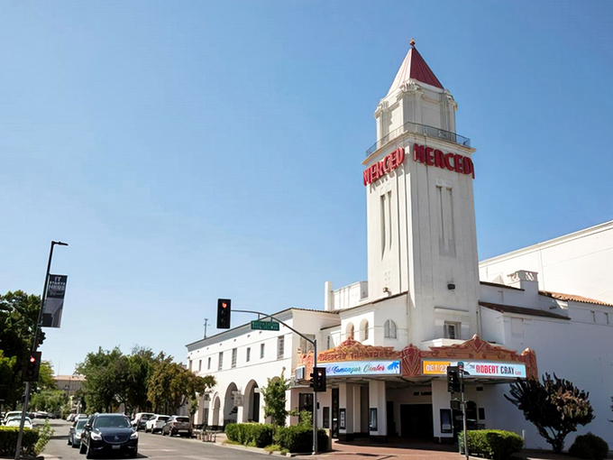 Look at that classic tower standing proud like a lighthouse guiding budget-conscious retirees to affordable living.