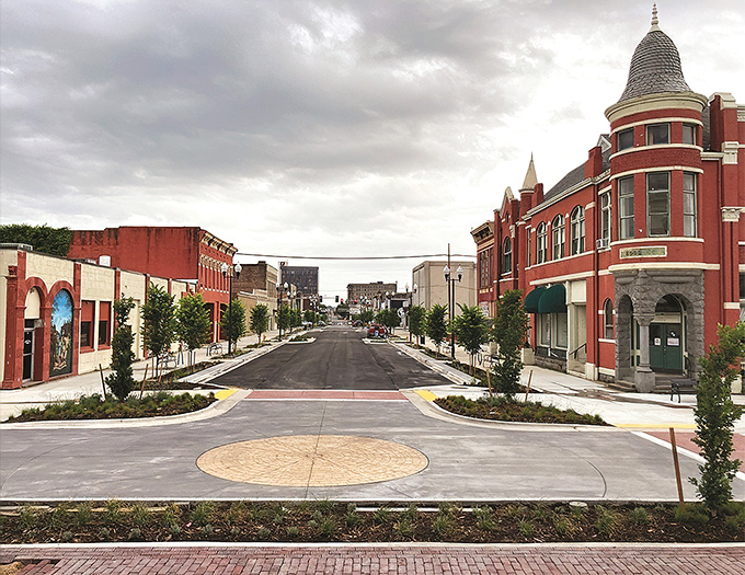 Pine Bluff's downtown streets tell stories of resilience, where every brick building whispers tales of Arkansas charm.