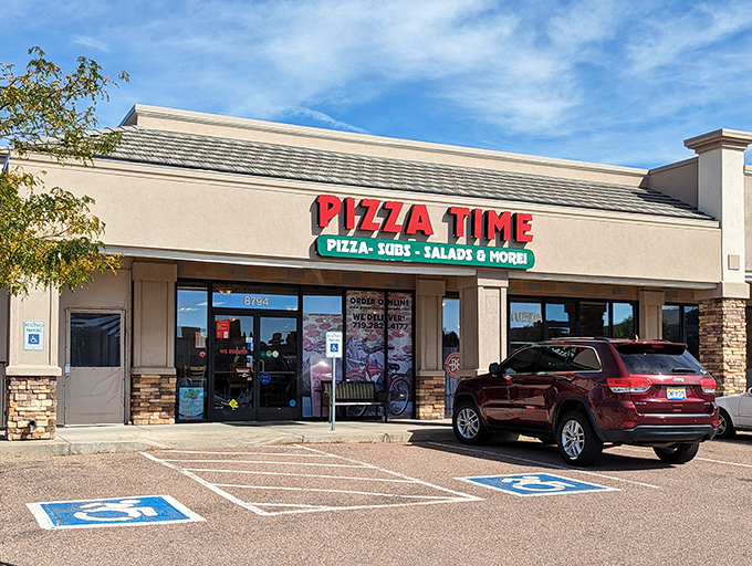 Sometimes the best pizza hides behind the most unassuming storefronts in suburban strip malls.