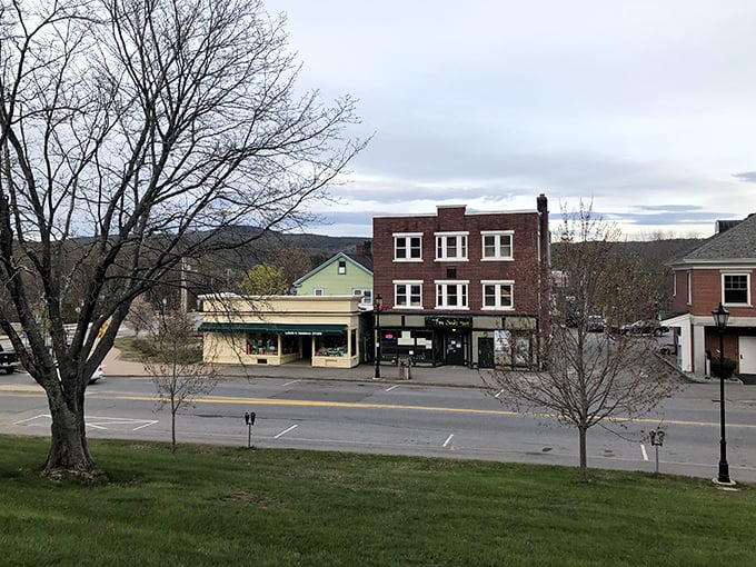Plymouth's downtown stretches out like a Norman Rockwell painting, where every storefront tells a story of affordable New England charm.