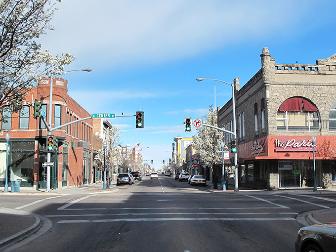Downtown Pocatello stretches out like a friendly main street where neighbors still wave hello.