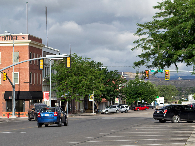 Price's historic Main Street whispers tales of coal mining glory days through every weathered brick and vintage storefront.