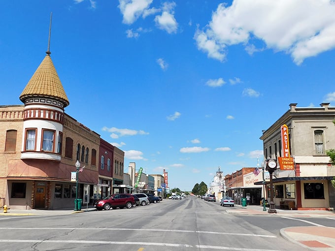 Main Street magic: Where every storefront tells a story and parking is never a problem.
