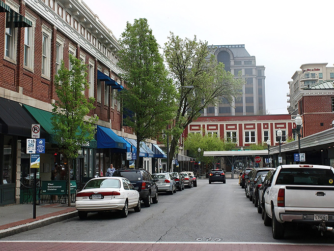 Downtown Roanoke buzzes with that perfect small-city energy where everyone still waves hello.