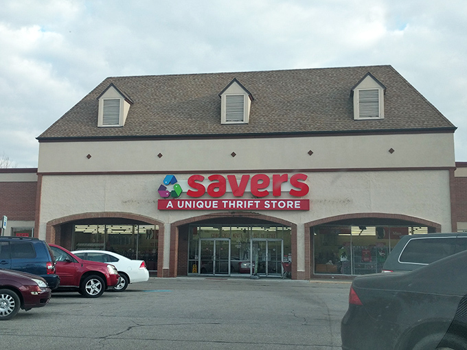 That welcoming storefront promises treasures inside - like a friendly neighbor who always has the best garage sales.