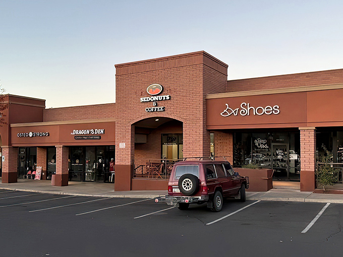 The unassuming storefront of Sedonuts hides a world of doughy delights. Red rock adventures taste better after these handcrafted treats!