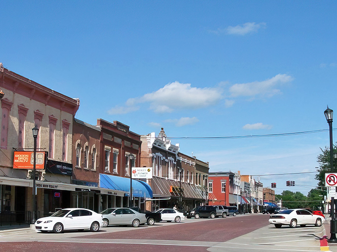 Downtown Seward's brick-paved streets whisper stories of simpler times. Like Main Street USA, but with genuine Nebraska charm!
